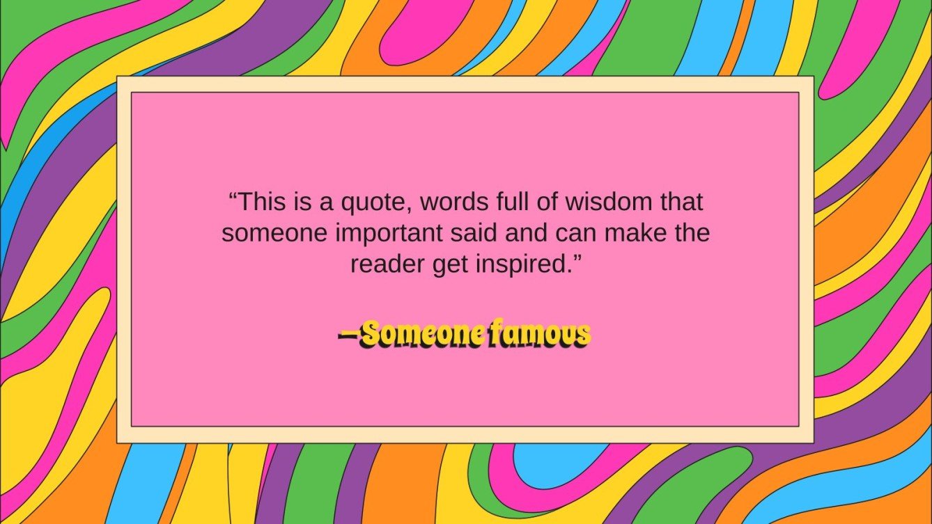 70's Vibes Instagram Planner | Google Slides & PowerPoint