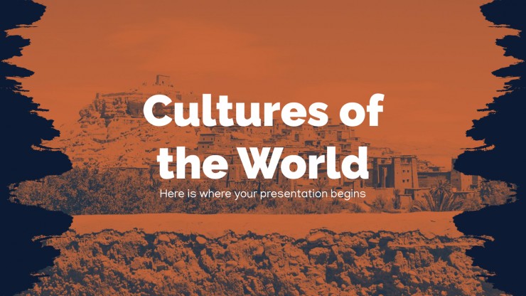 Cultures Of The World Google Slides PowerPoint Template