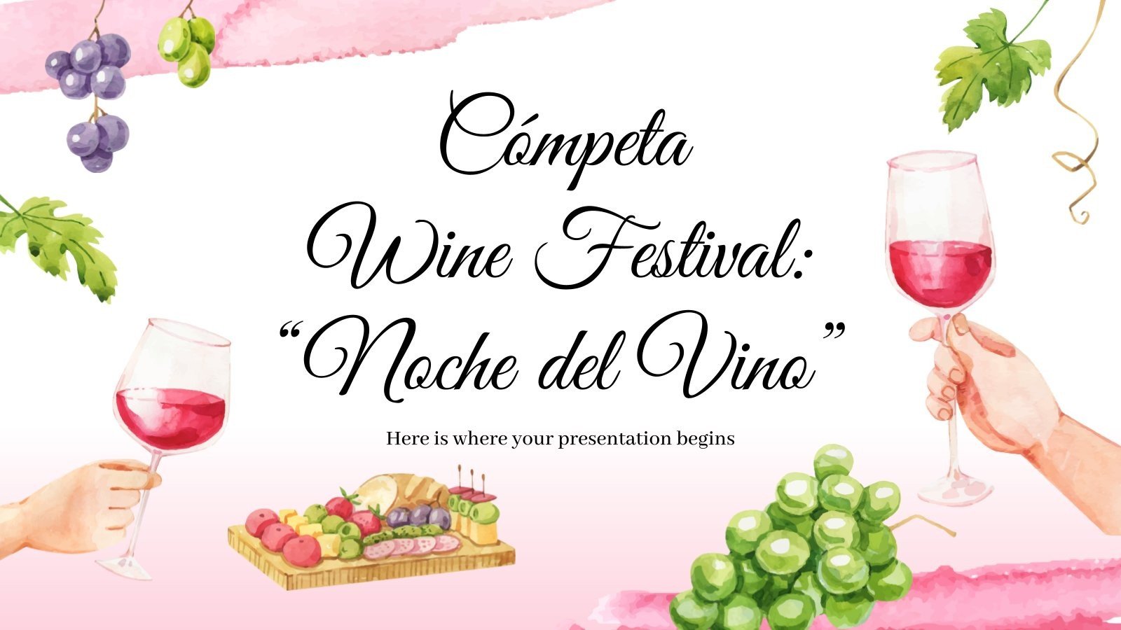 Cómpeta Wine Festival: Noche del Vino | Google Slides & PPT