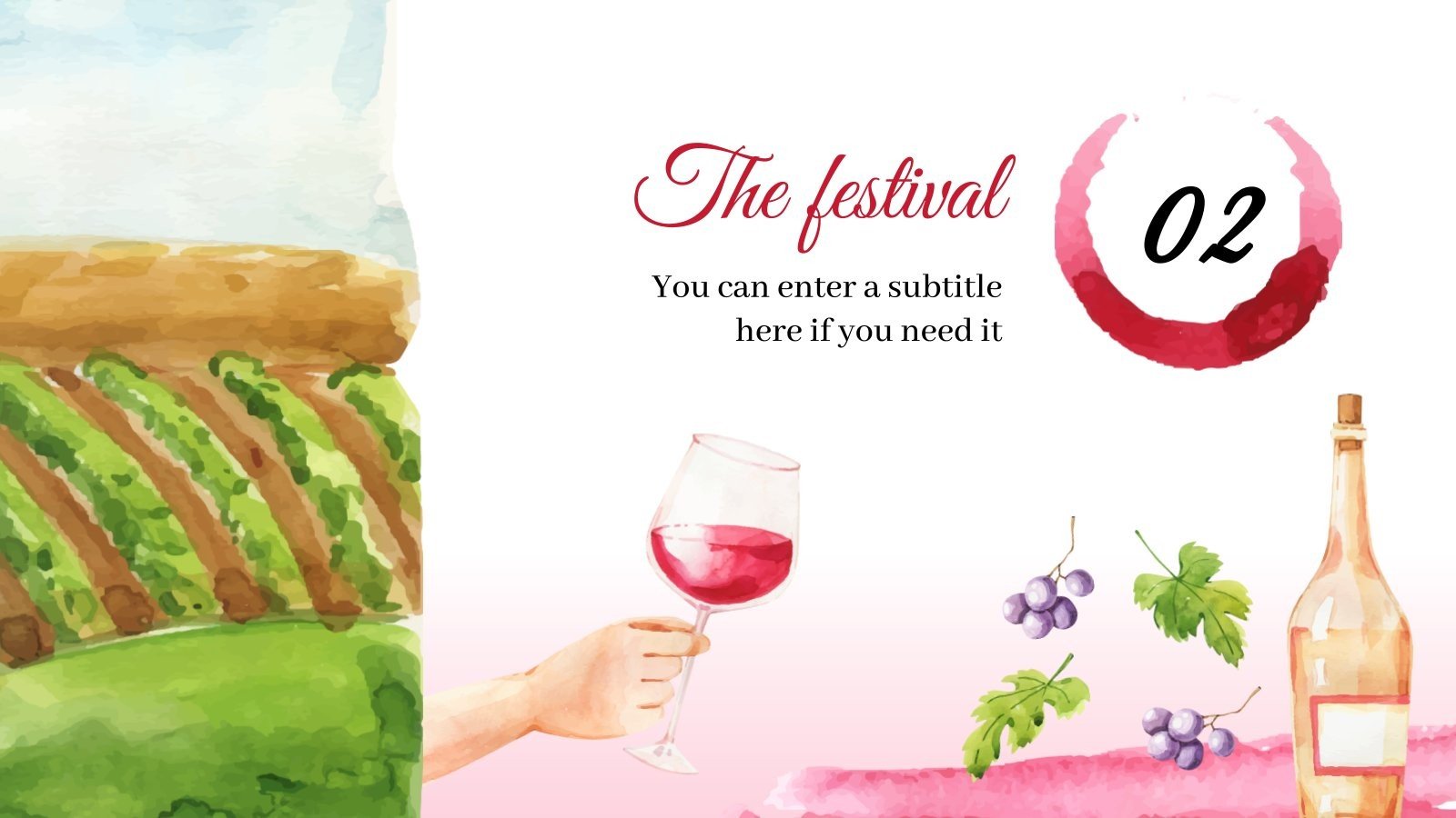 Cómpeta Wine Festival: Noche del Vino | Google Slides & PPT