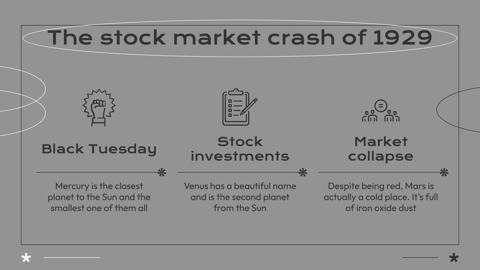 The Roaring 20s and the Great Depression I Google Slides