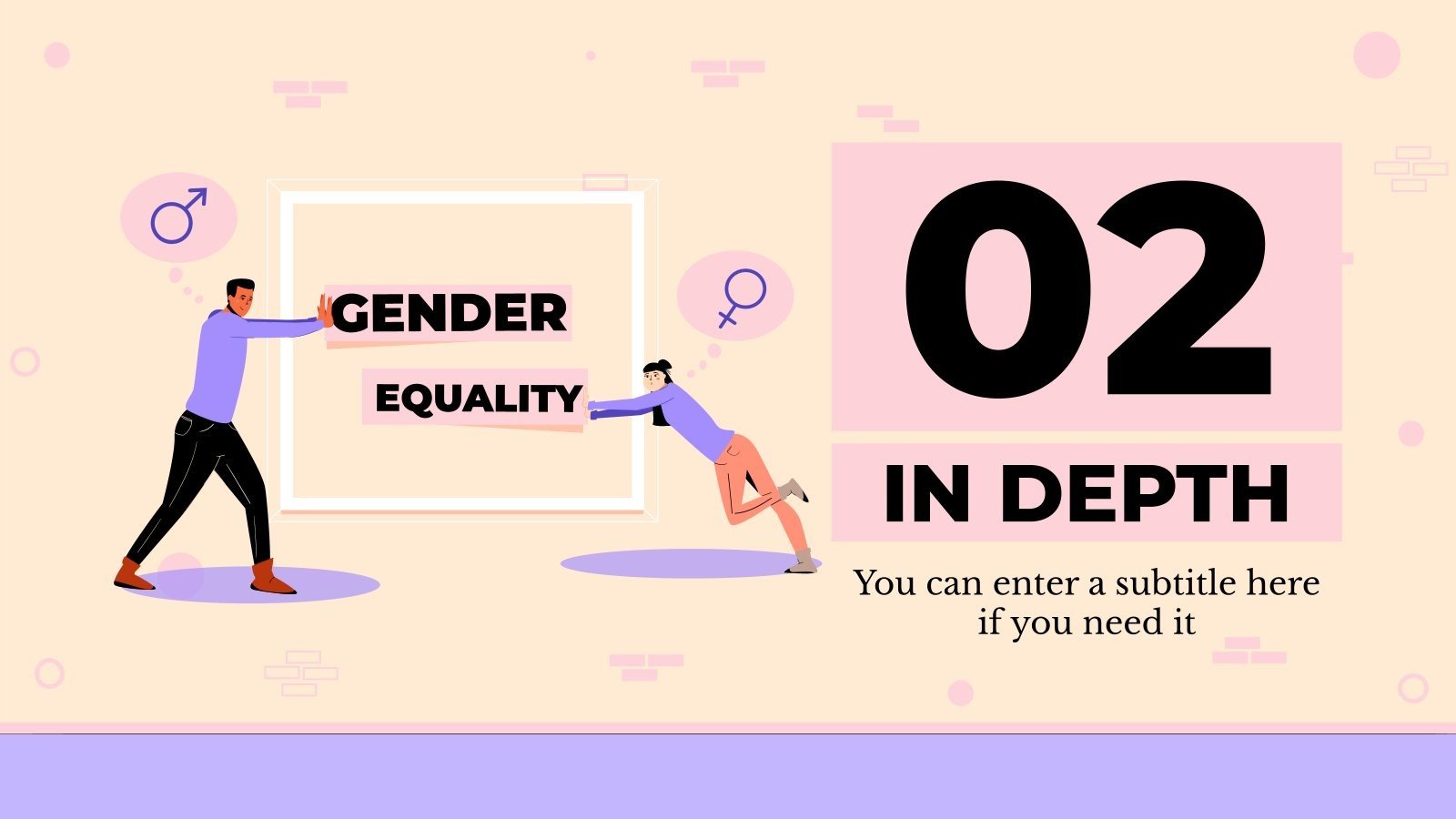 Gender Equality Newsletter | Google Slides & PowerPoint