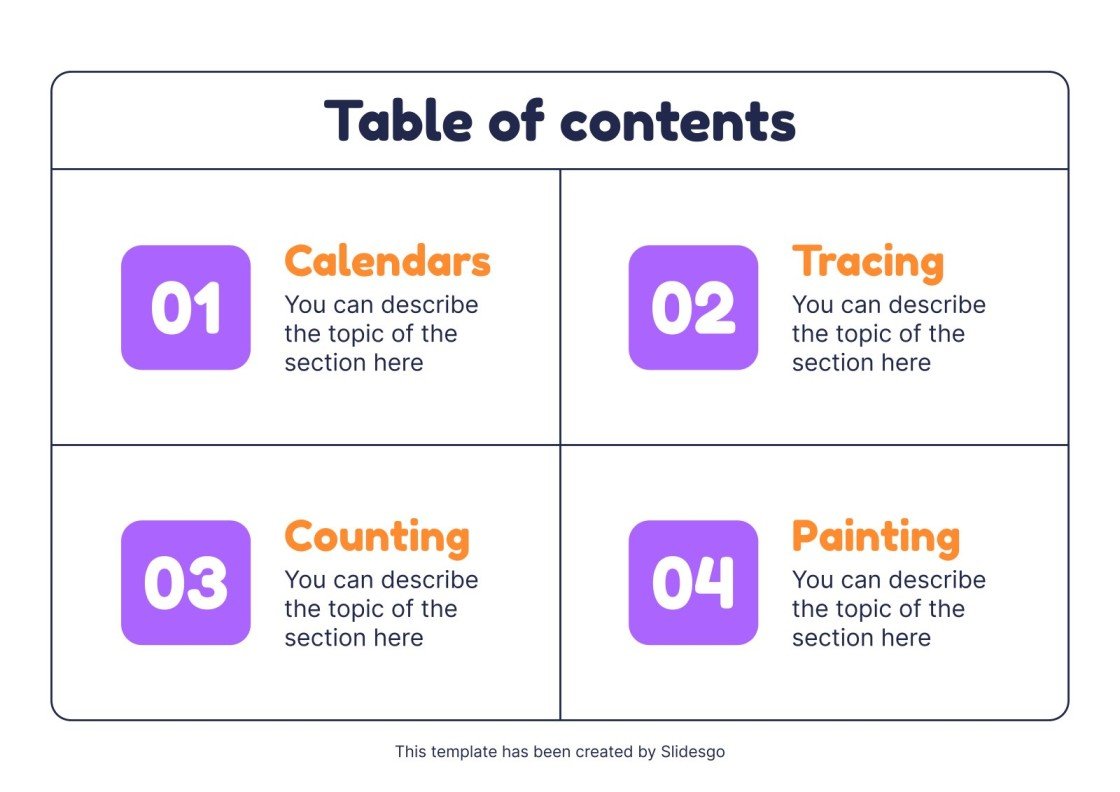 Printable Ten-Frame Calendars for Pre-K | Google Slides & PPT