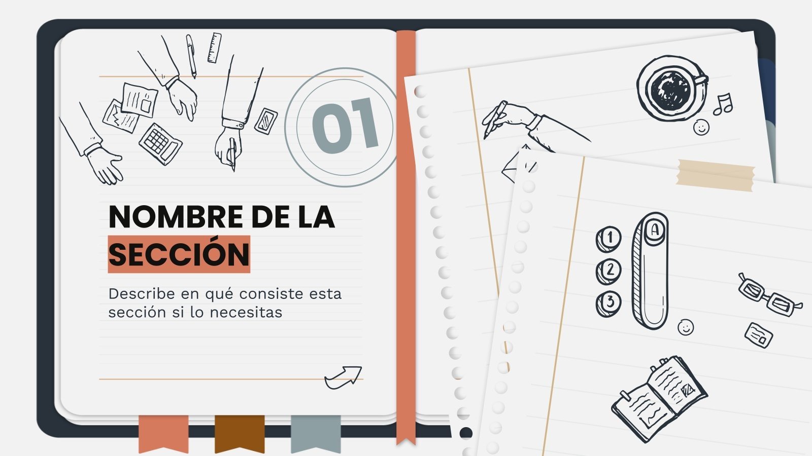 Special Notebook for Business | Google Slides & PPT template