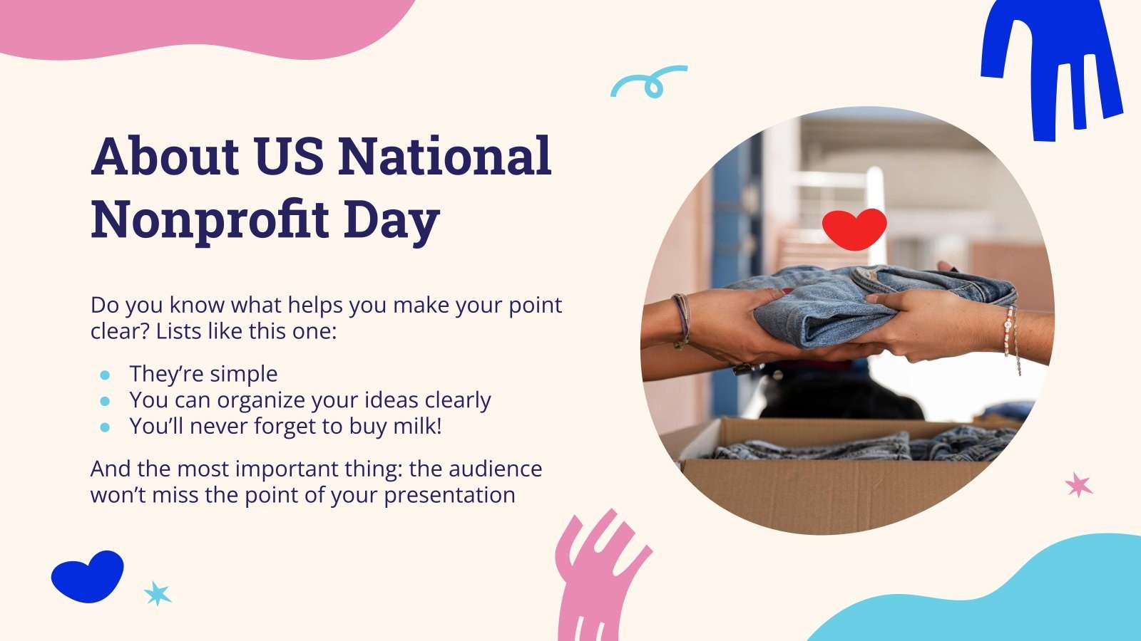 US National Nonprofit Day (NND) | Google Slides & PowerPoint