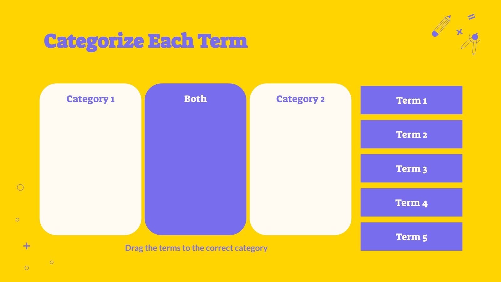 Learning Organizers with Graphics Google Slides & PowerPoint