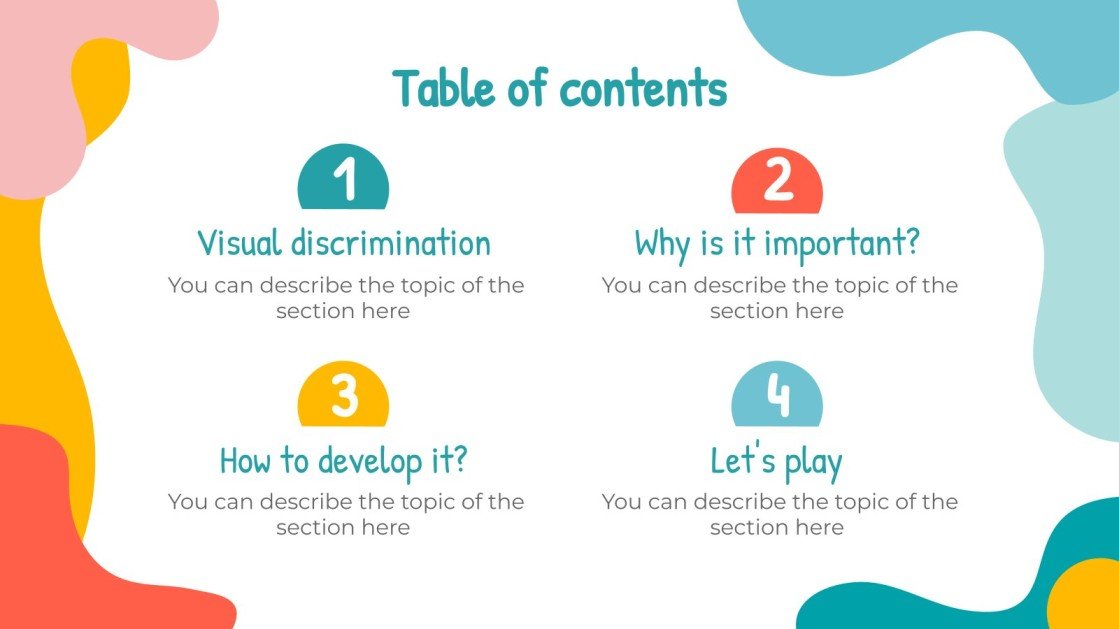 Pre-K: Strengthen Visual Discrimination | Google Slides & PPT