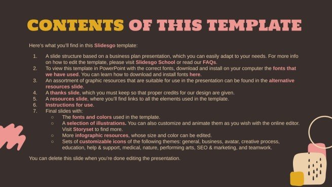 Bakery Business Plan | Google Slides and PowerPoint