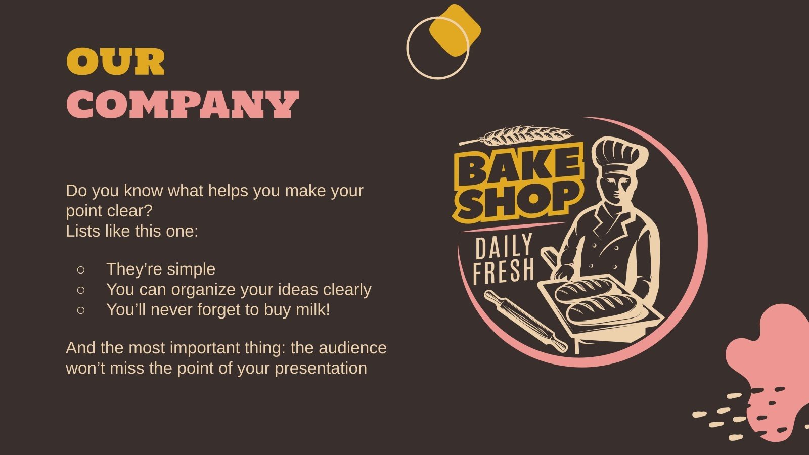 Bakery Business Plan | Google Slides and PowerPoint