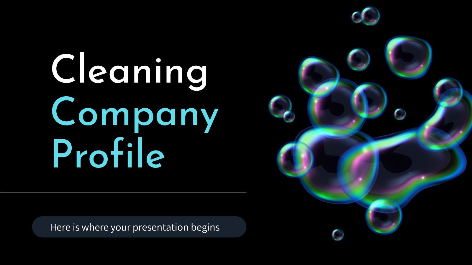 Cleaning Company Profile | Google Slides and PowerPoint