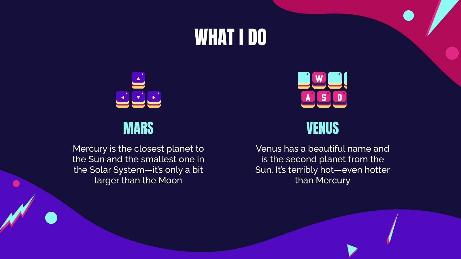 Game Developer Portfolio Google Slides & PowerPoint template