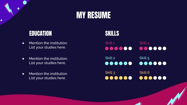 Game Developer Portfolio Google Slides & PowerPoint template