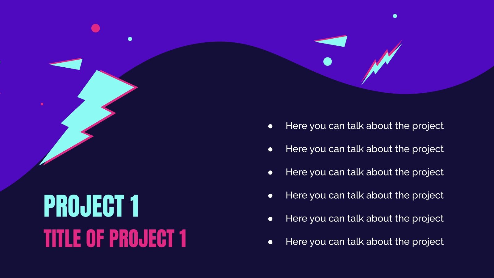 Game Developer Portfolio Google Slides & PowerPoint template