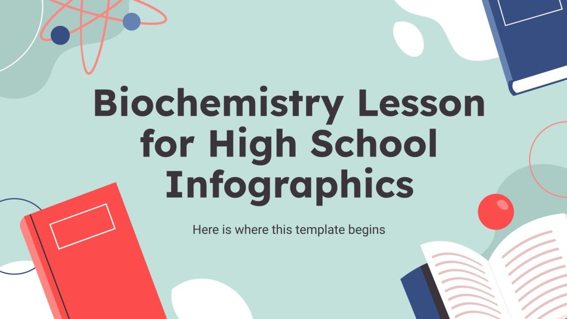 Biochemistry Lesson High School Infographics | Google Slides