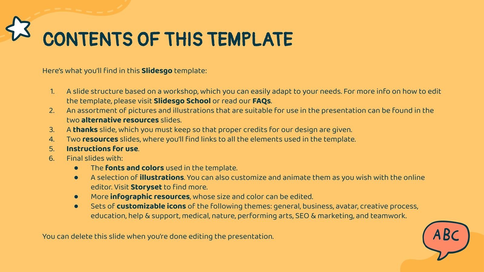 English Vocabulary Workshop Google Slides and PowerPoint template