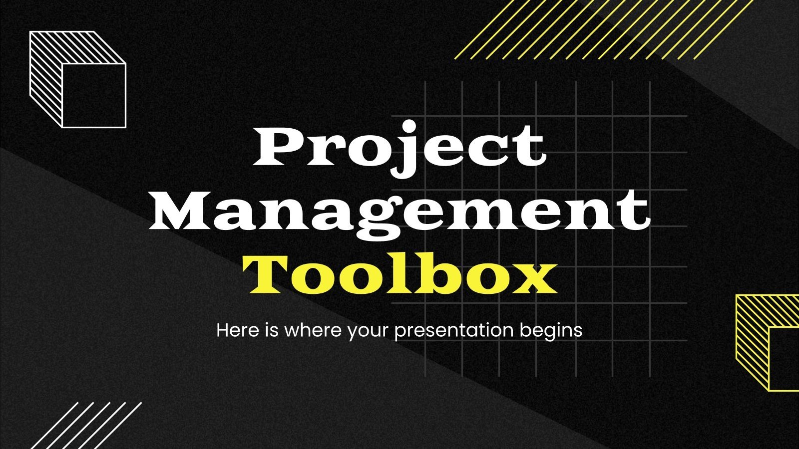 Project Management Toolbox | Google Slides & PowerPoint