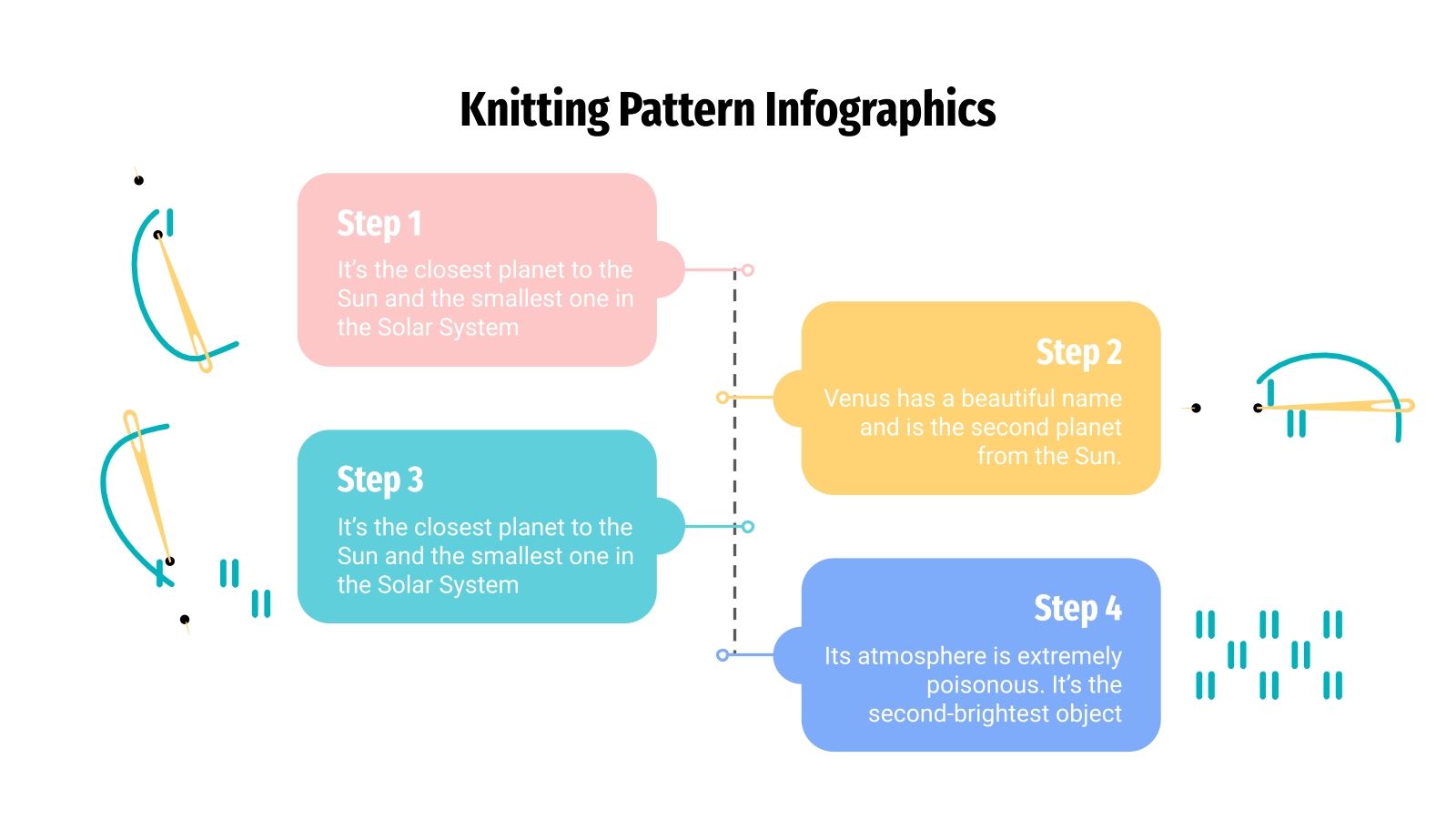 Knitting Patterns Infographics | Google Slides & PPT
