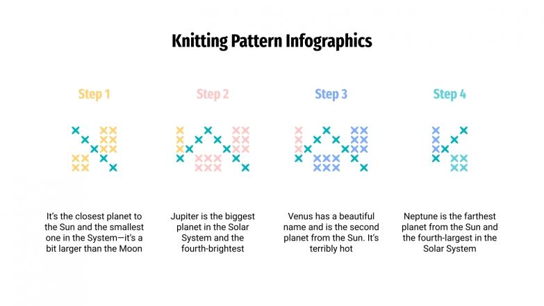 Knitting Patterns Infographics | Google Slides & PPT