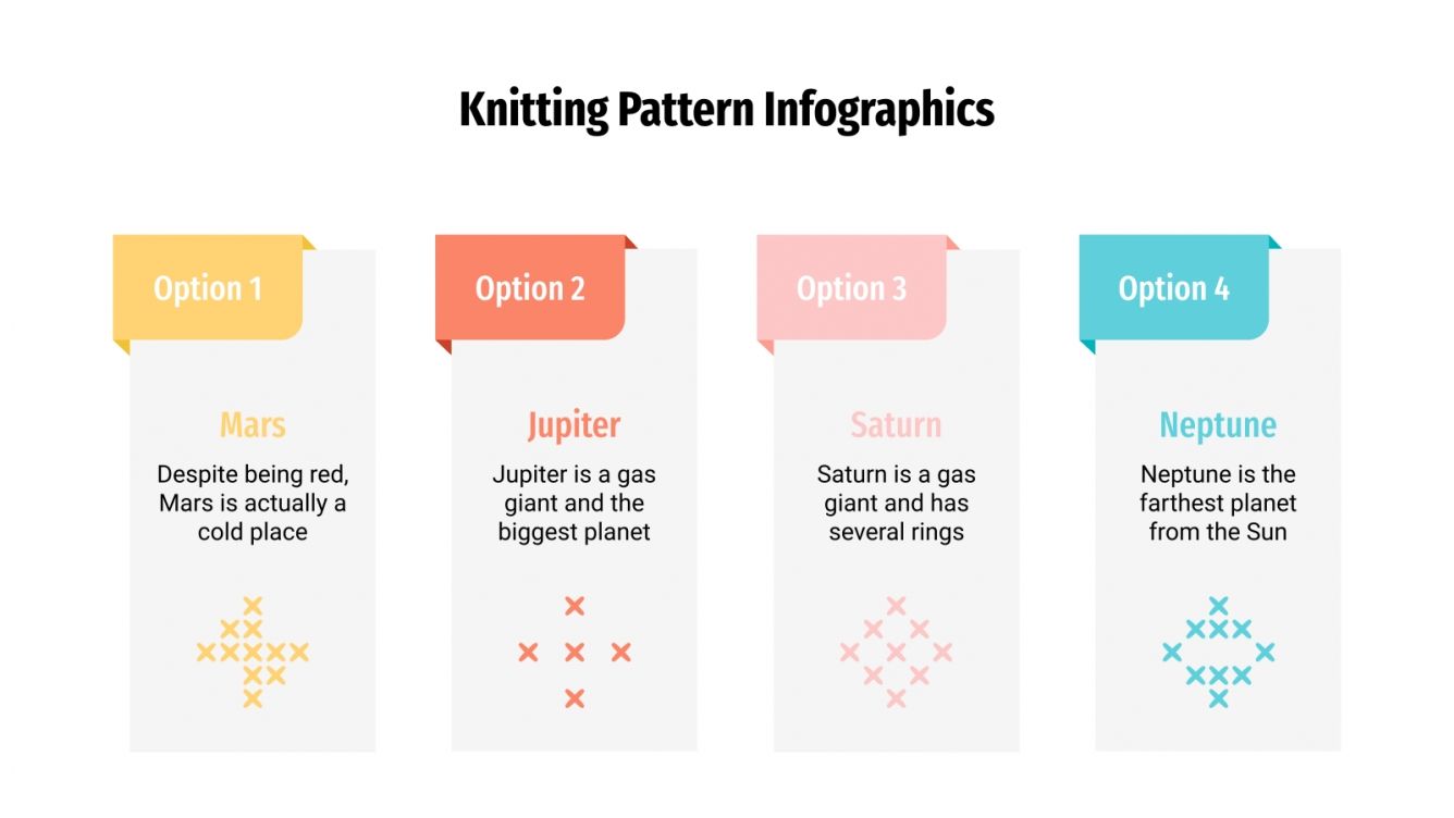 Knitting Patterns Infographics | Google Slides & PPT