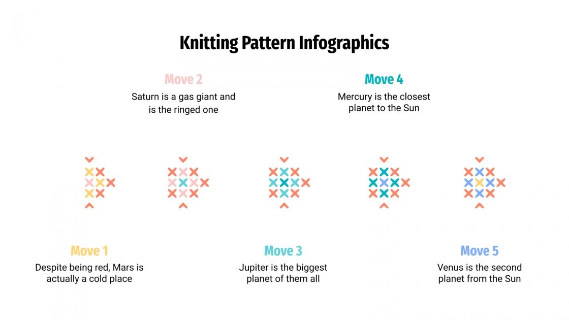 Knitting Patterns Infographics | Google Slides & PPT