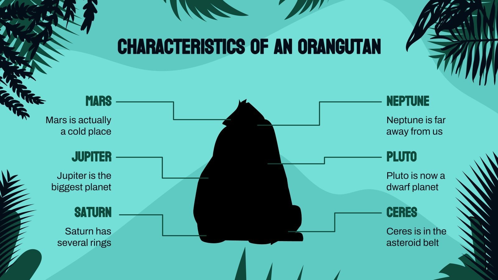 International Orangutan Day | Google Slides & PowerPoint