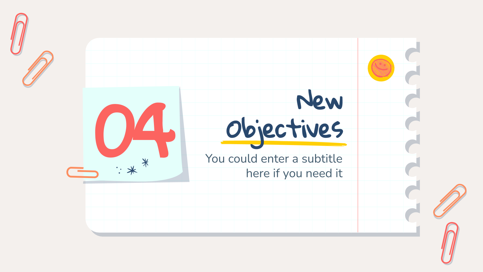 My New Year's Resolution Google Slides & PowerPoint template