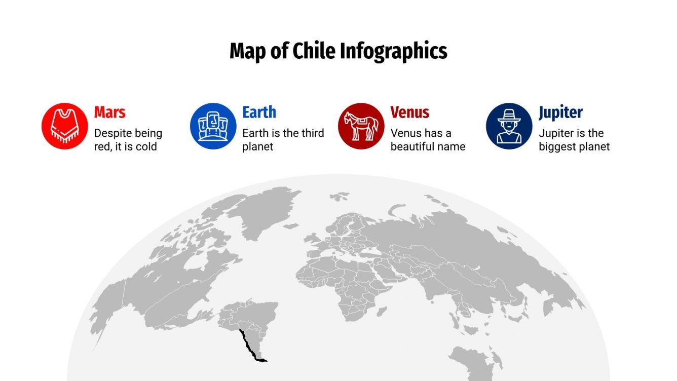 Map of Chile Infographics for Google Slides & PowerPoint