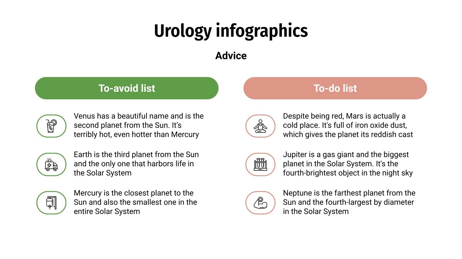 Urology Infographics | Google Slides & PowerPoint template