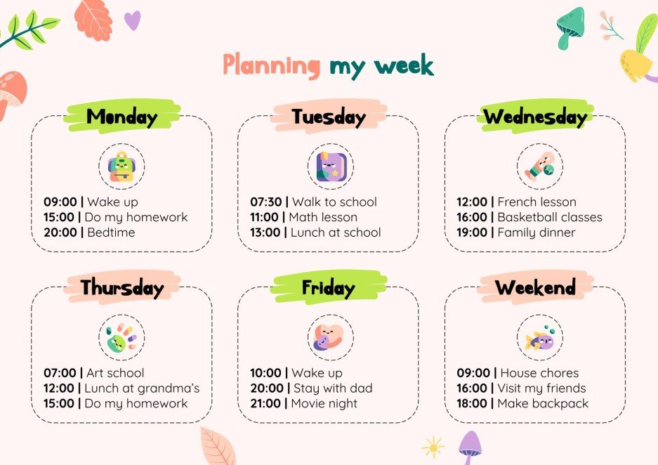 Printable Weekly To Do List for Pre-K | Google Slides & PPT
