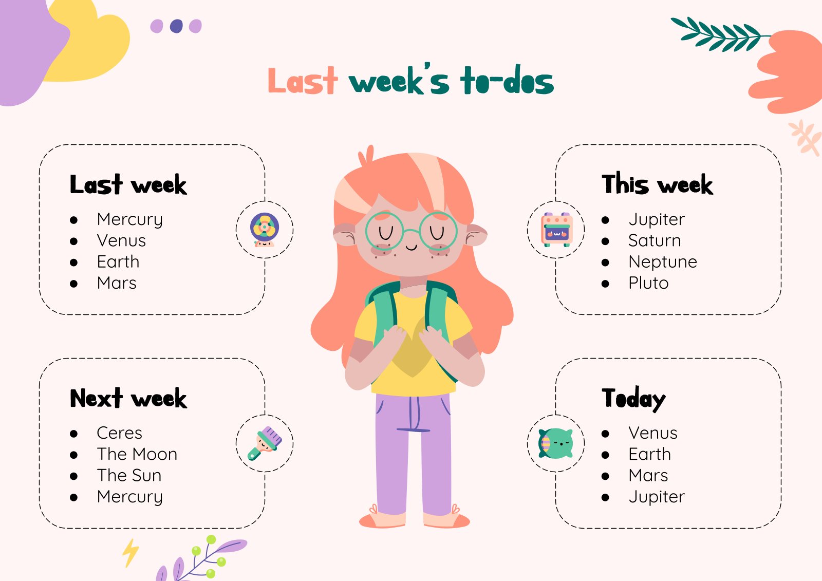 Printable Weekly To Do List for Pre-K | Google Slides & PPT