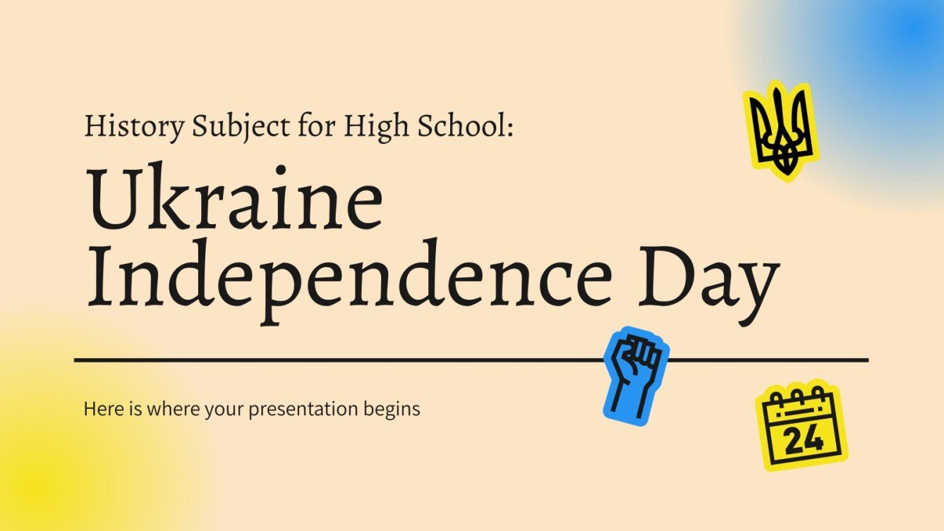 Free Google Slides and PPT Templates about Ukraine