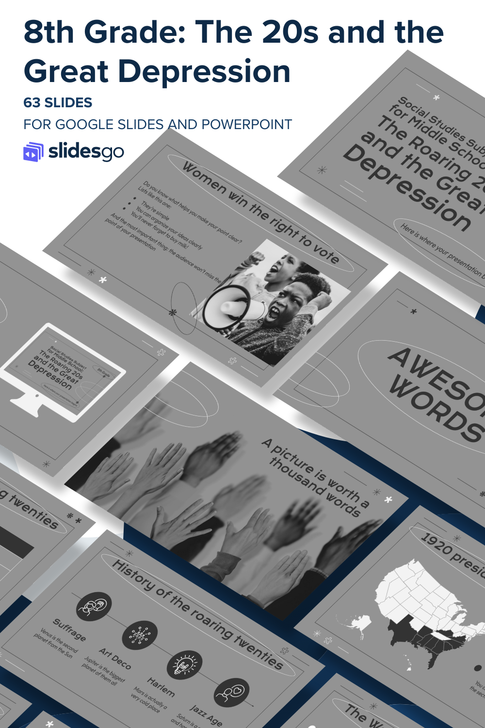 The Roaring 20s and the Great Depression I Google Slides