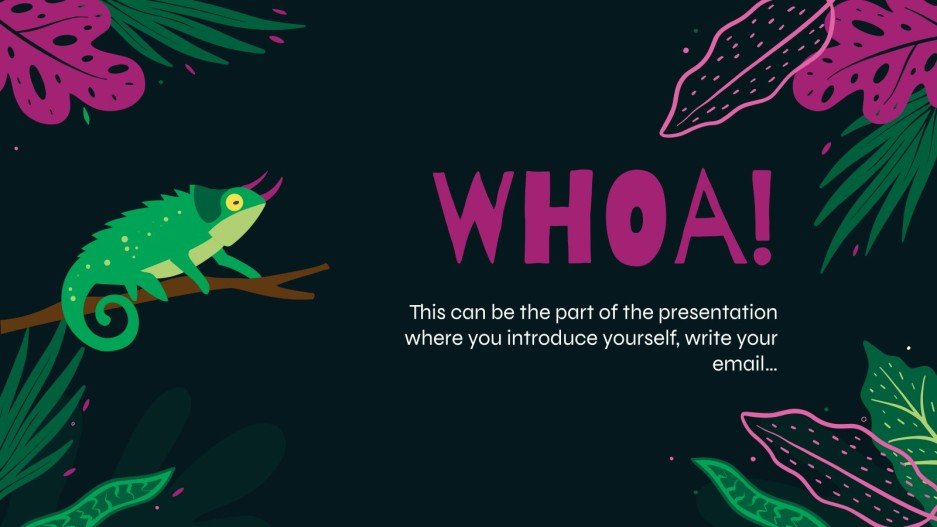 World Lizard Day | Google Slides and PowerPoint