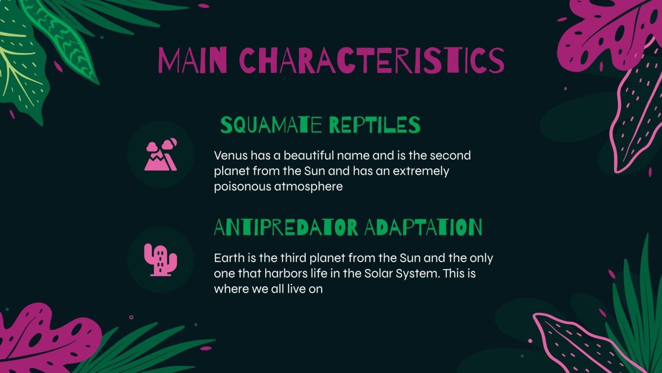 World Lizard Day | Google Slides and PowerPoint