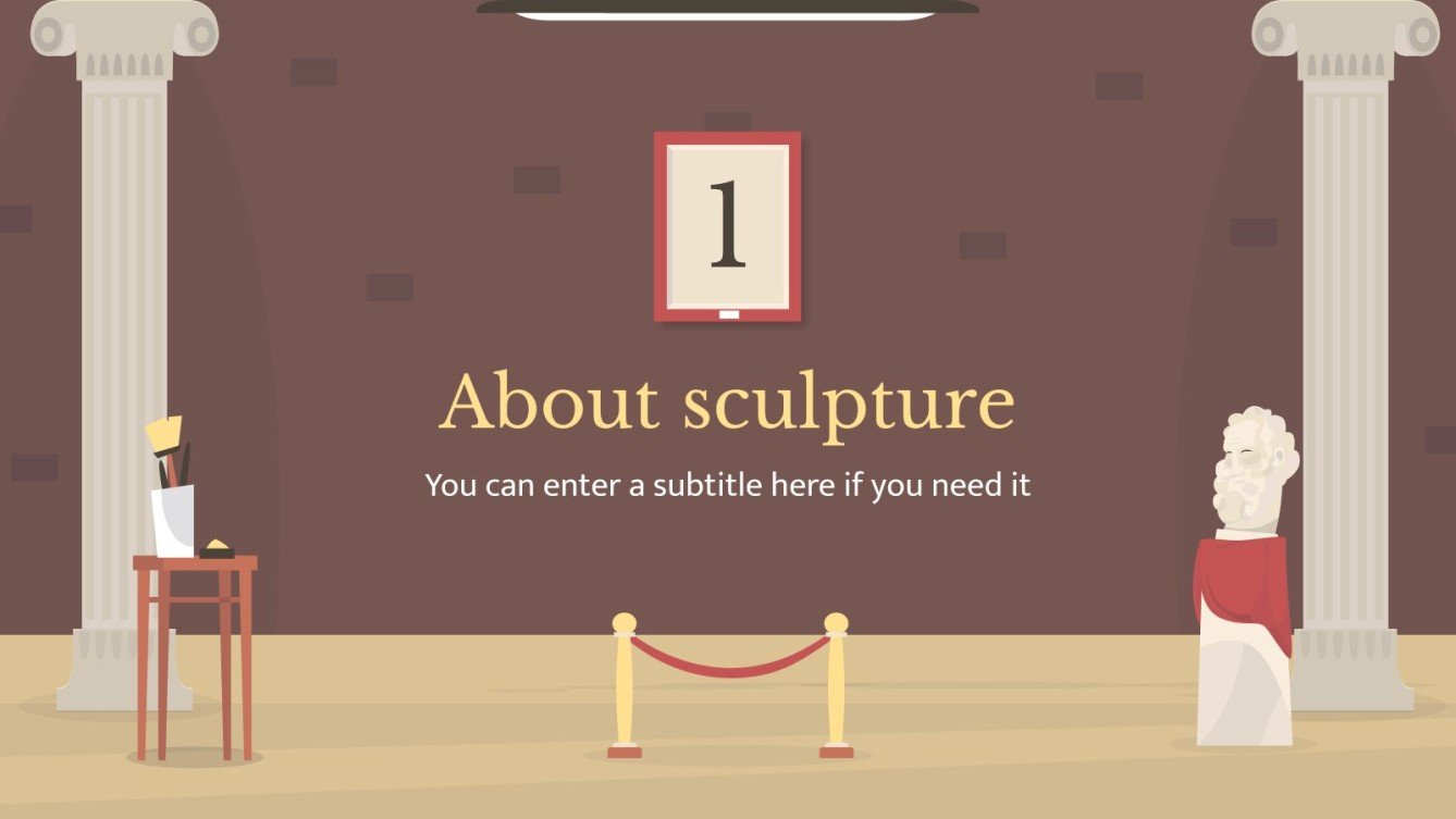 Arte para 2.º de la ESO: Escultura | Google Slides y PowerPoint