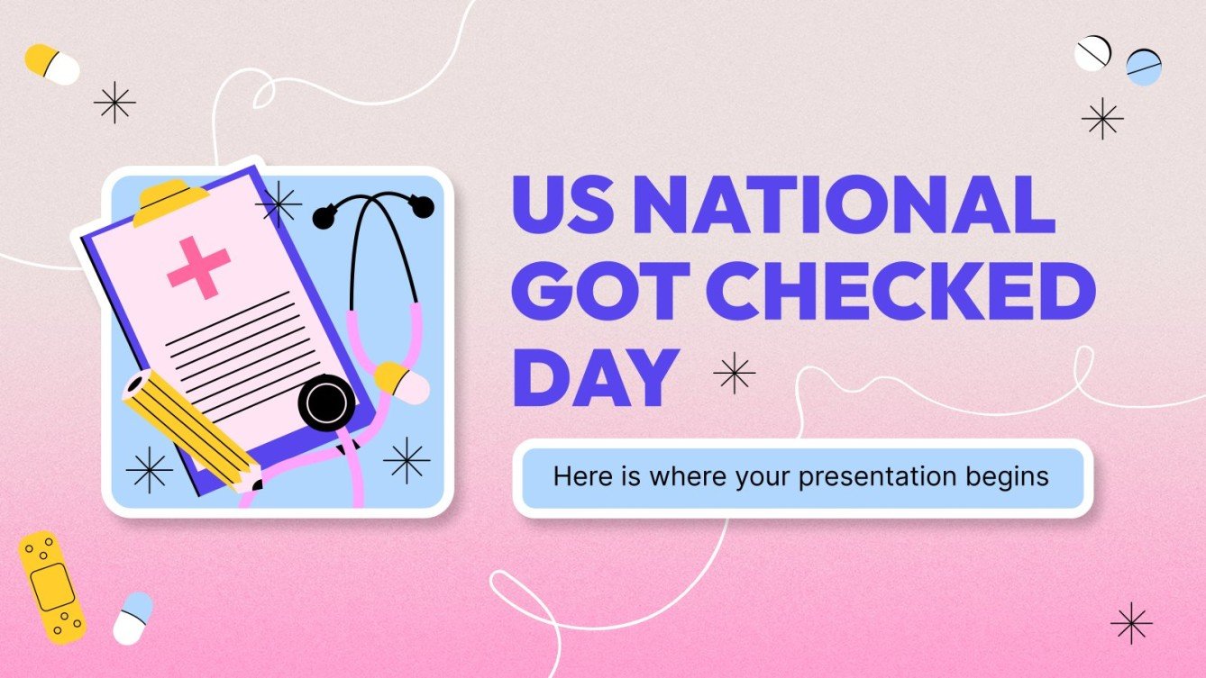 US National Got Checked Day | Google Slides and PowerPoint