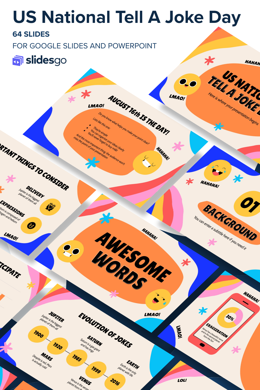 US National Tell A Joke Day | Google Slides & PowerPoint