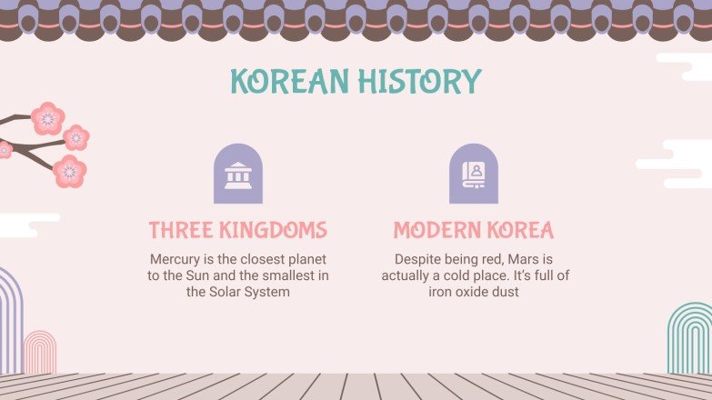 Traditional Korean Style Theme for Marketing | Google Slides