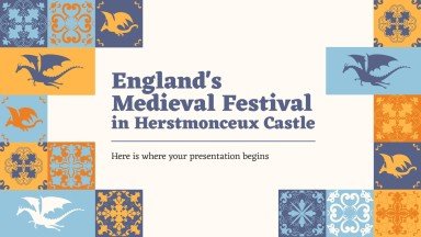 Modelos temáticos medievais para Google Slides e PowerPoint