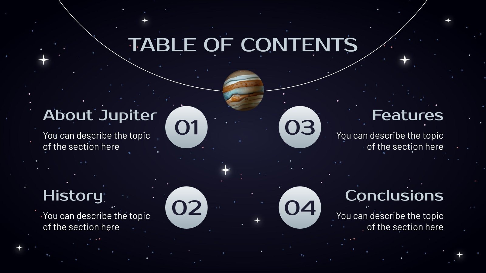 Planet Jupiter Minitheme | Google Slides & PowerPoint template