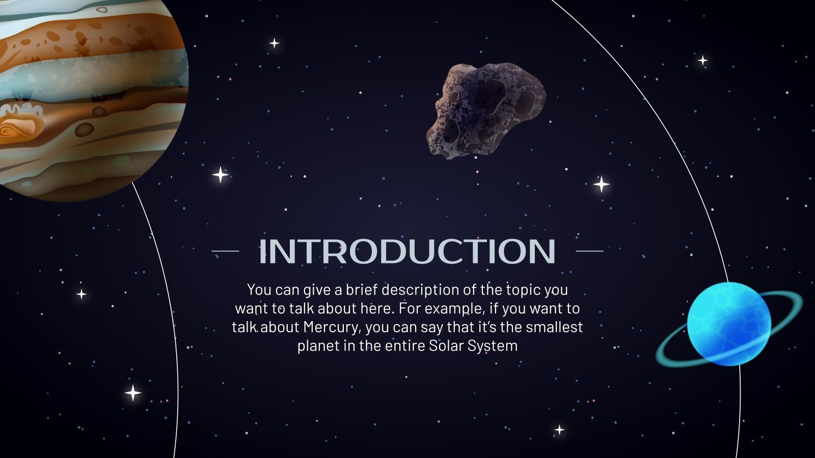 Planet Jupiter Minitheme | Google Slides & PowerPoint template