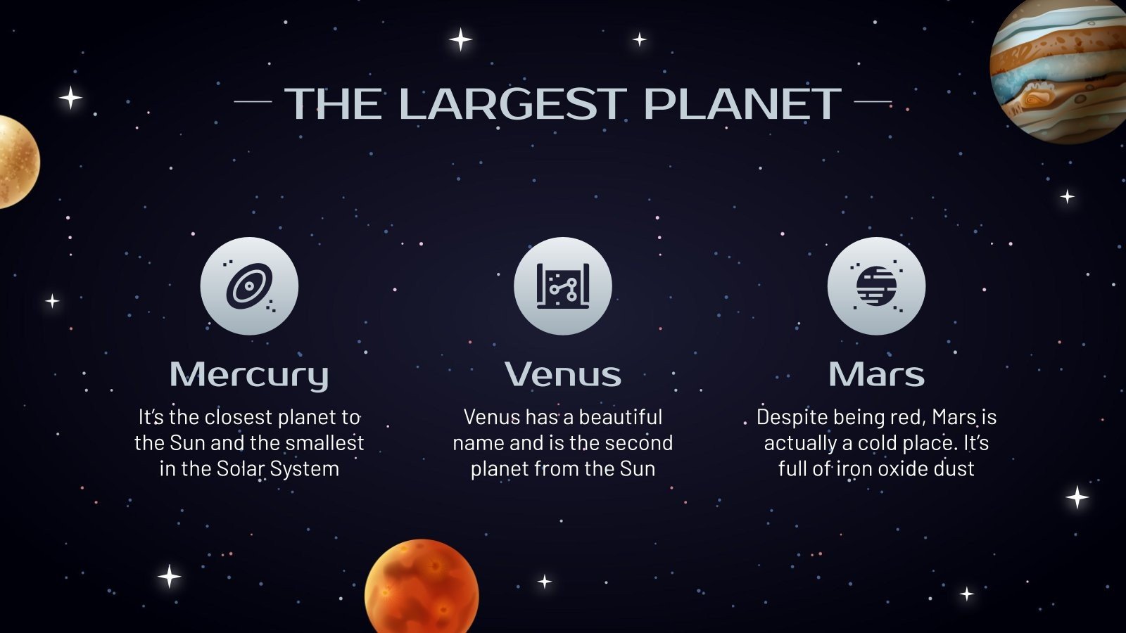 Planet Jupiter Minitheme | Google Slides & PowerPoint template