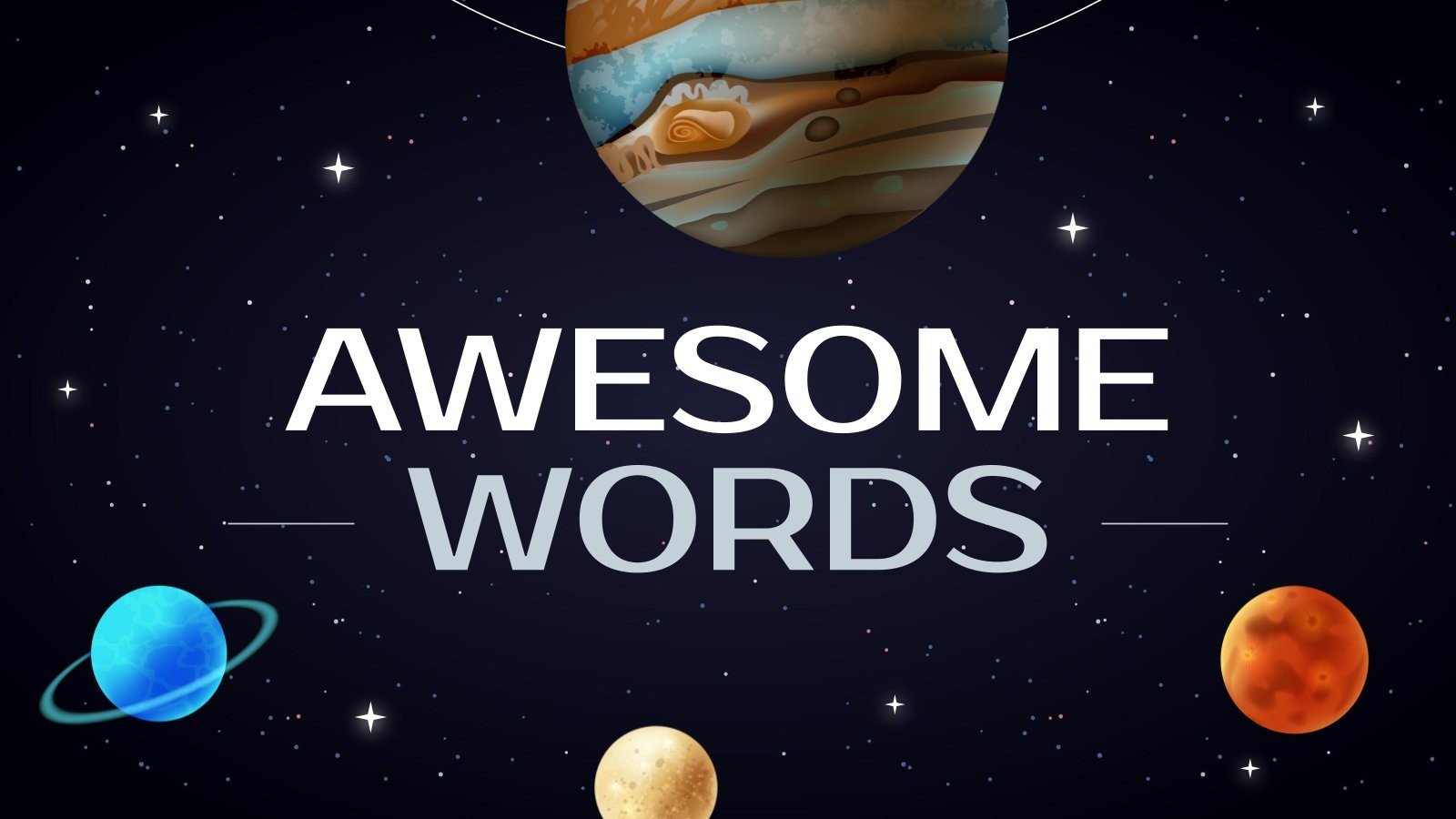 Planet Jupiter Minitheme | Google Slides & PowerPoint template