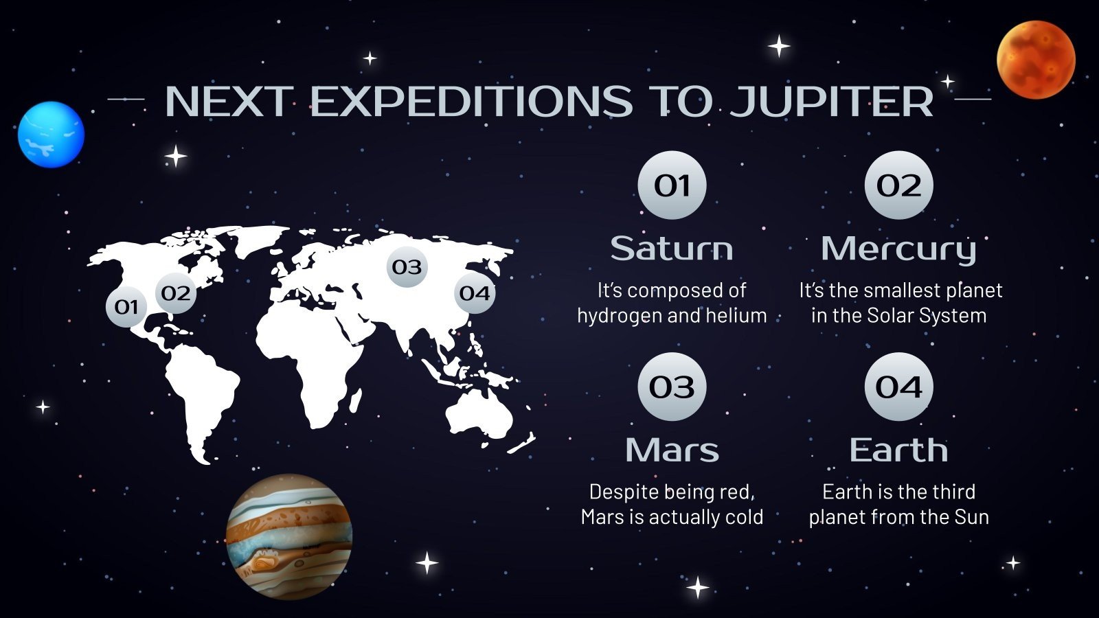 Planet Jupiter Minitheme | Google Slides & PowerPoint template