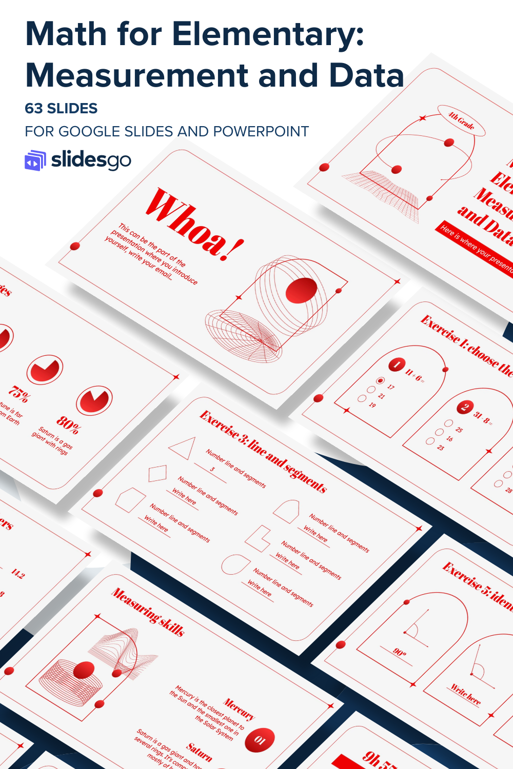 Math for Elementary: Measurement and Data | Google Slides