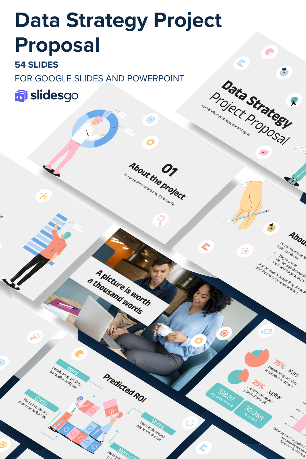 Data Strategy Project Proposal | Google Slides & PowerPoint