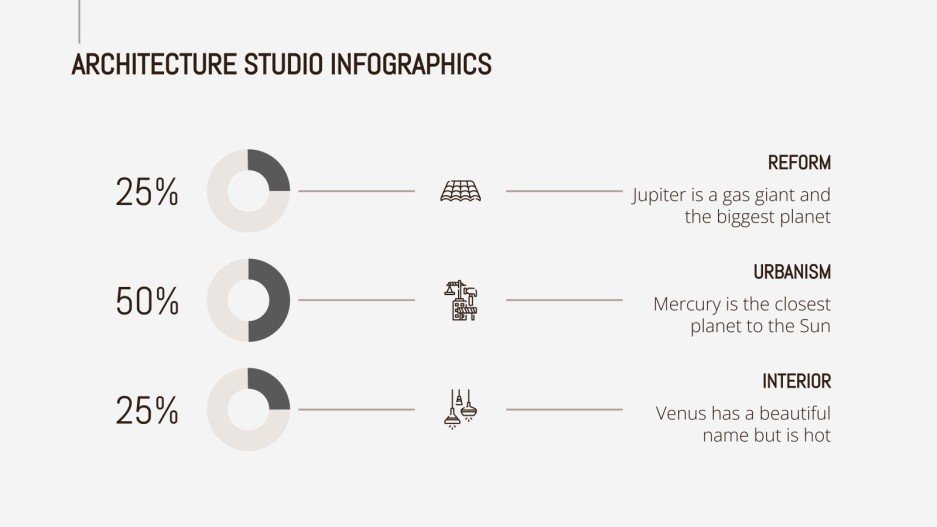 Architecture Studio Infographics | Google Slides & PowerPoint