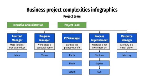 Business Project Complexities Infographics | Google Slides