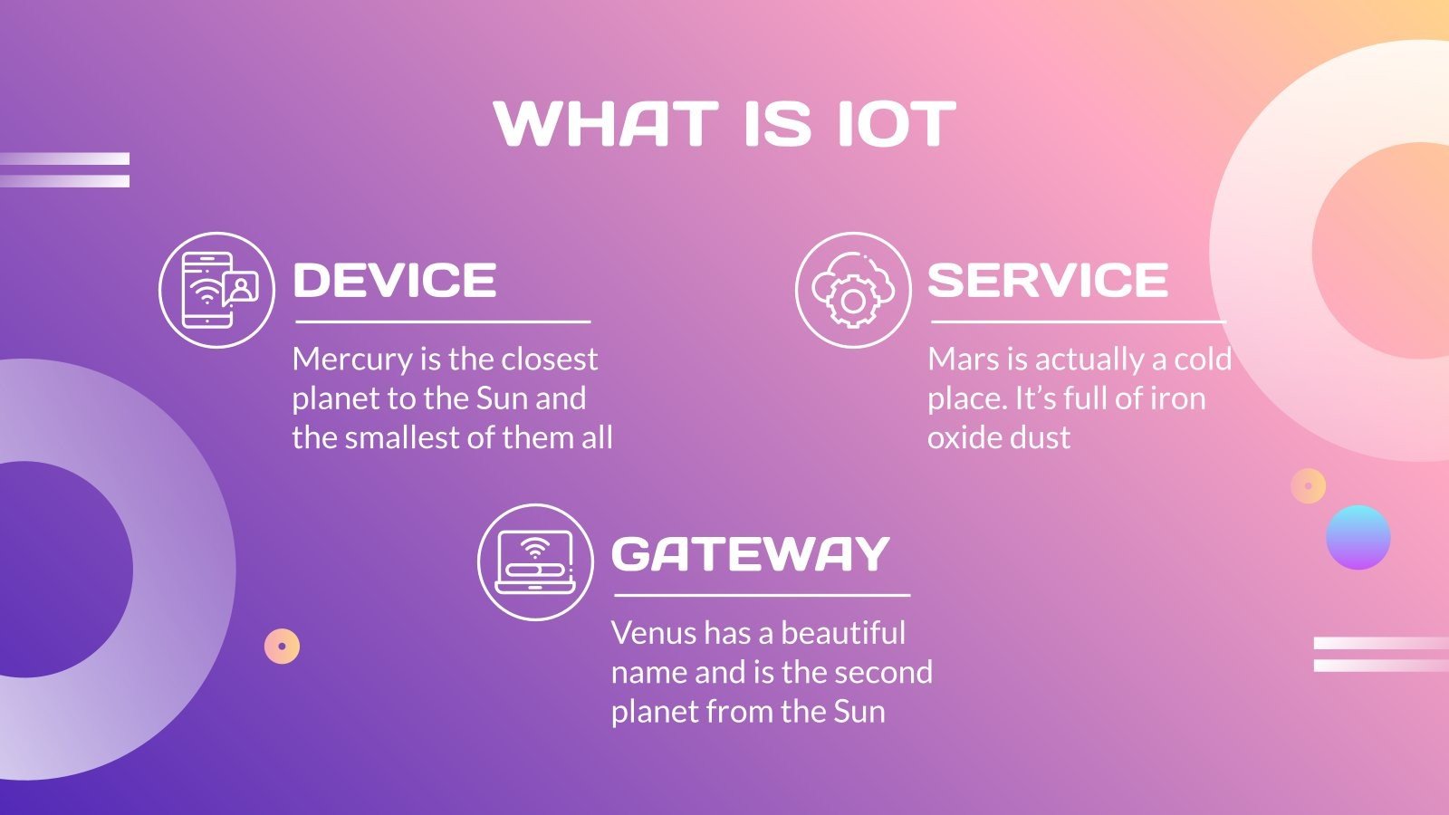 Internet of Things | Google Slides & PowerPoint template