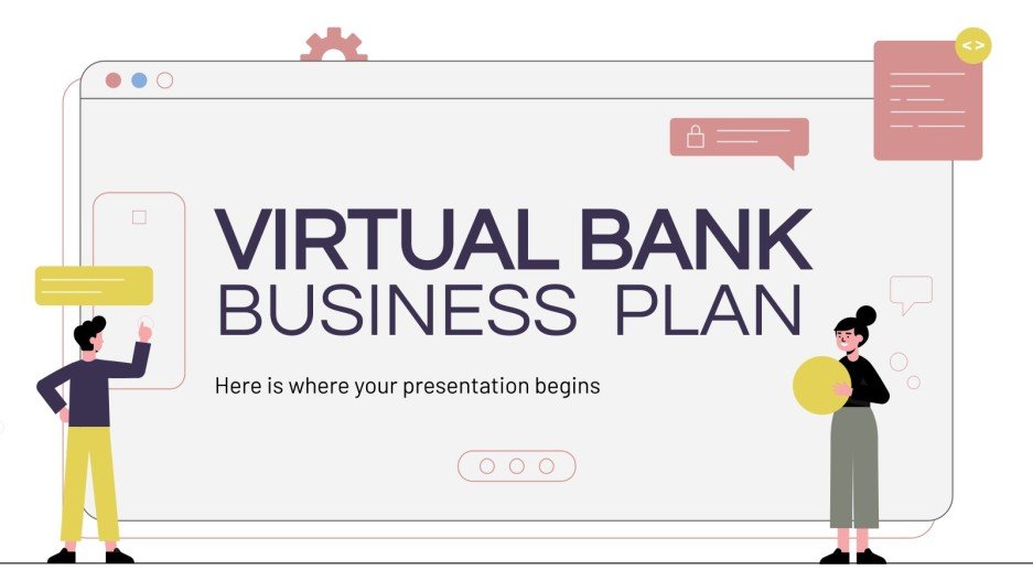 Virtual Bank Business Plan | Google Slides and PowerPoint